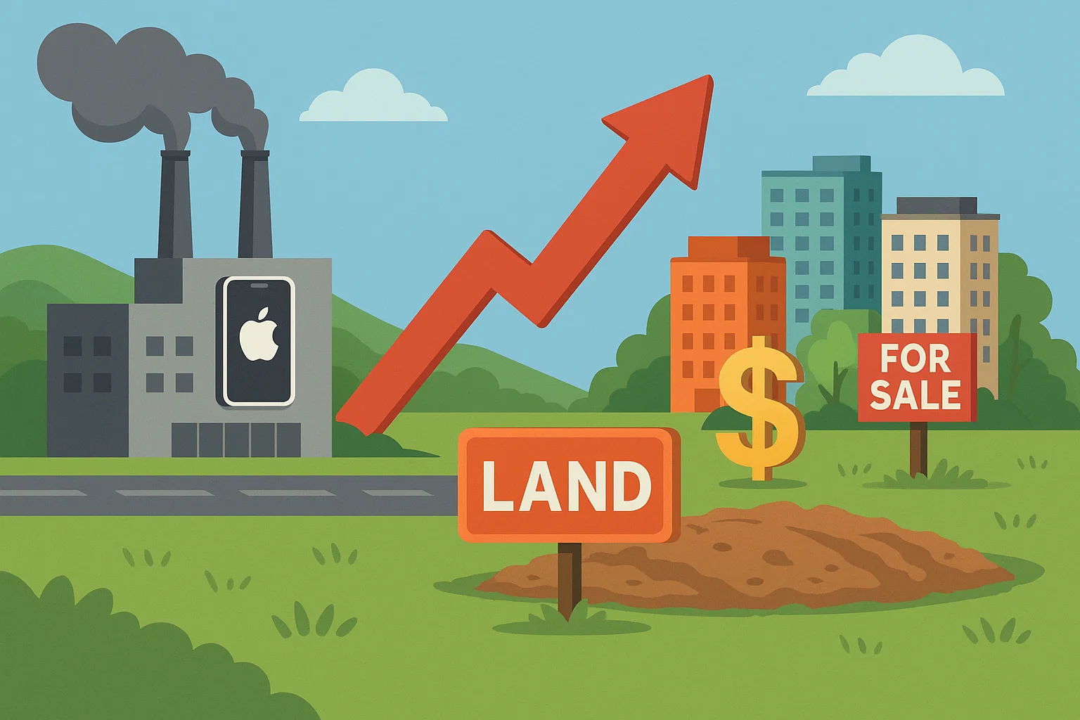 iPhone Factory Ignites Real Estate Boom in Devanahalli, Land Prices ...