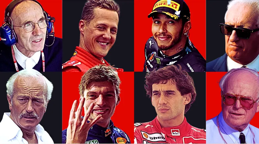 Top 7 formula 1 drivers of all time