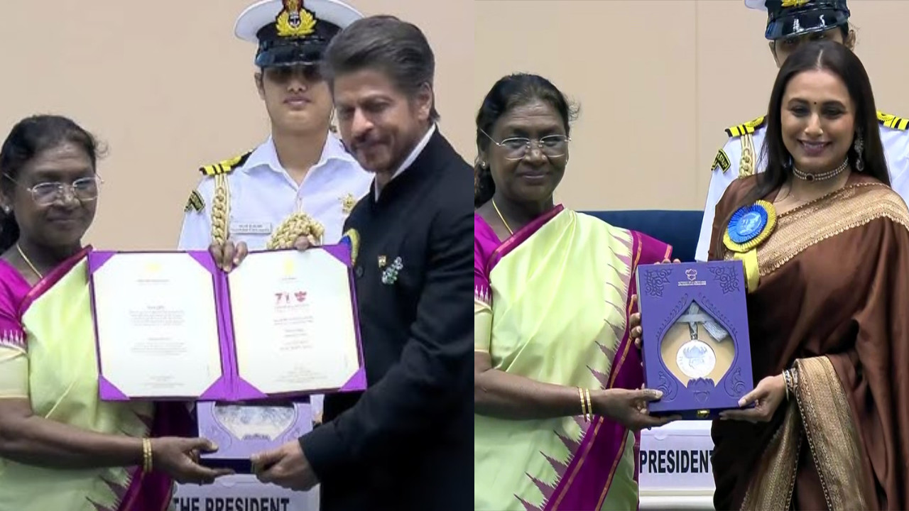 71st national film awards 2025 shahrukh khan rani mukherjee win first national awards full ...