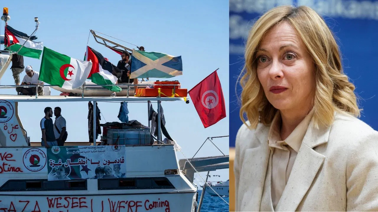 Giorgia meloni withdraws italys naval support for gaza flotilla after ...