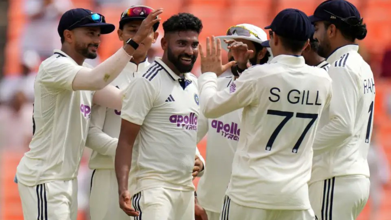 Unstoppable siraj social media reacts as mohammad siraj destroys west ...