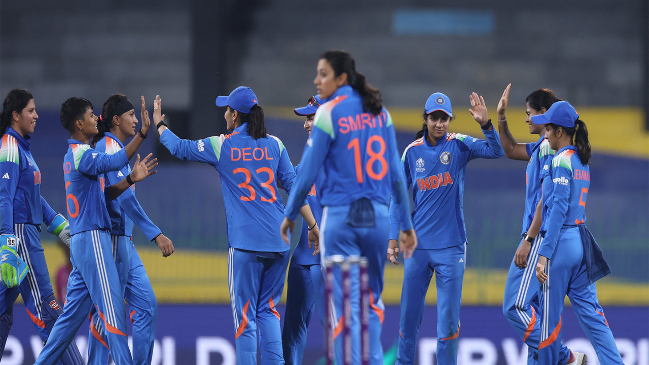 Icc womens world cup richa deepti and kranti shine as india extend ...