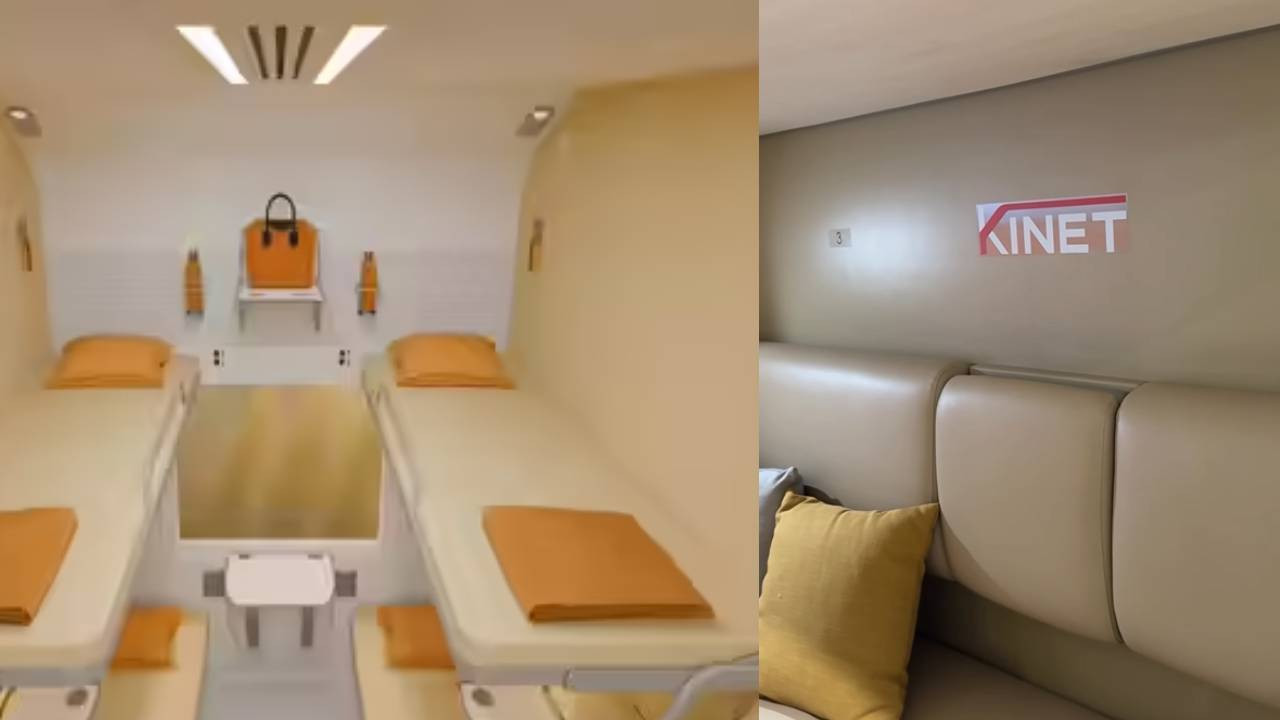 Vande bharat sleeper train 2025 first look with luxurious interiors ...