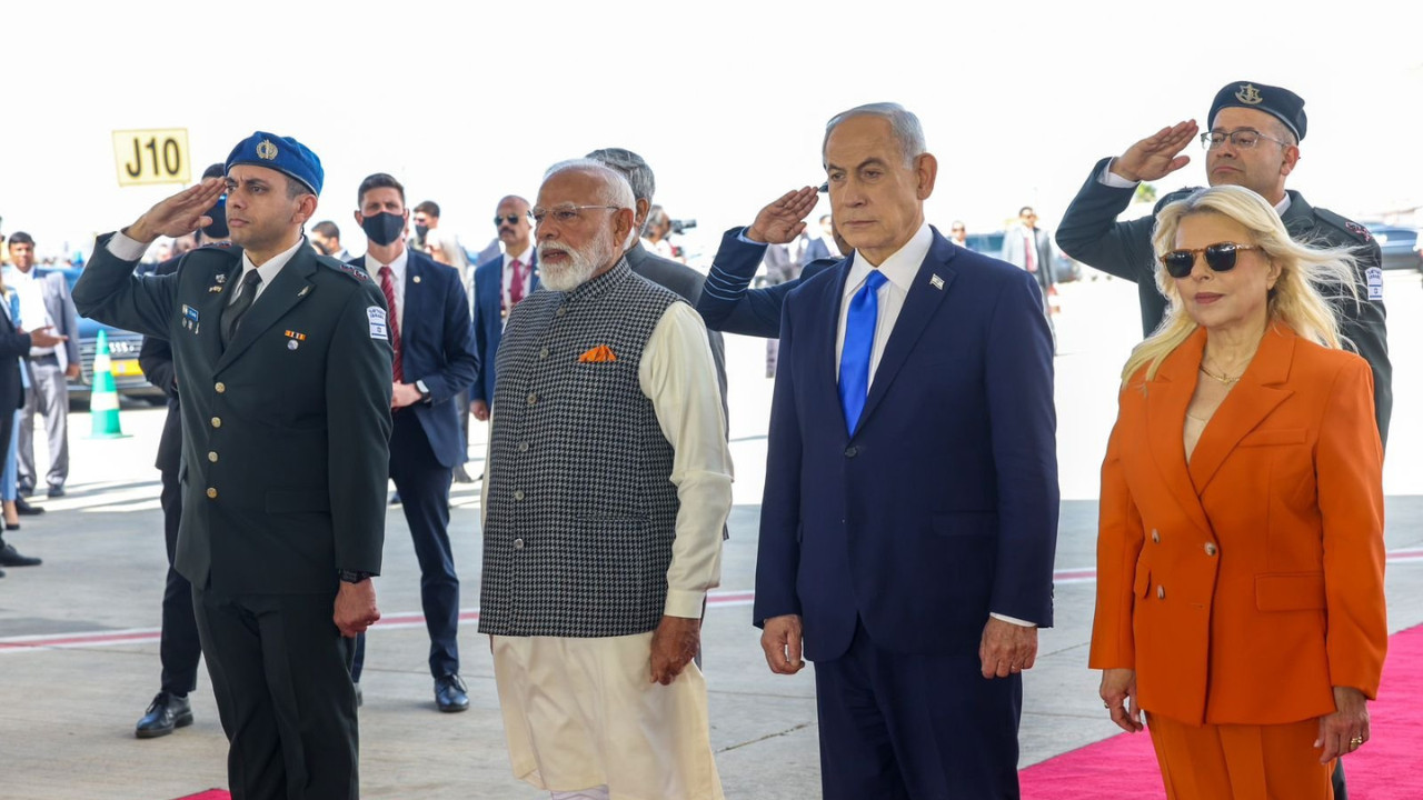 Not a dry eye left in israel pm modi highlights historic ties between ...